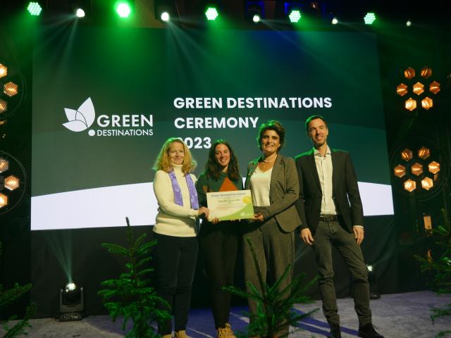 Green Destinations label: gold level | Destination Granville Land and Sea