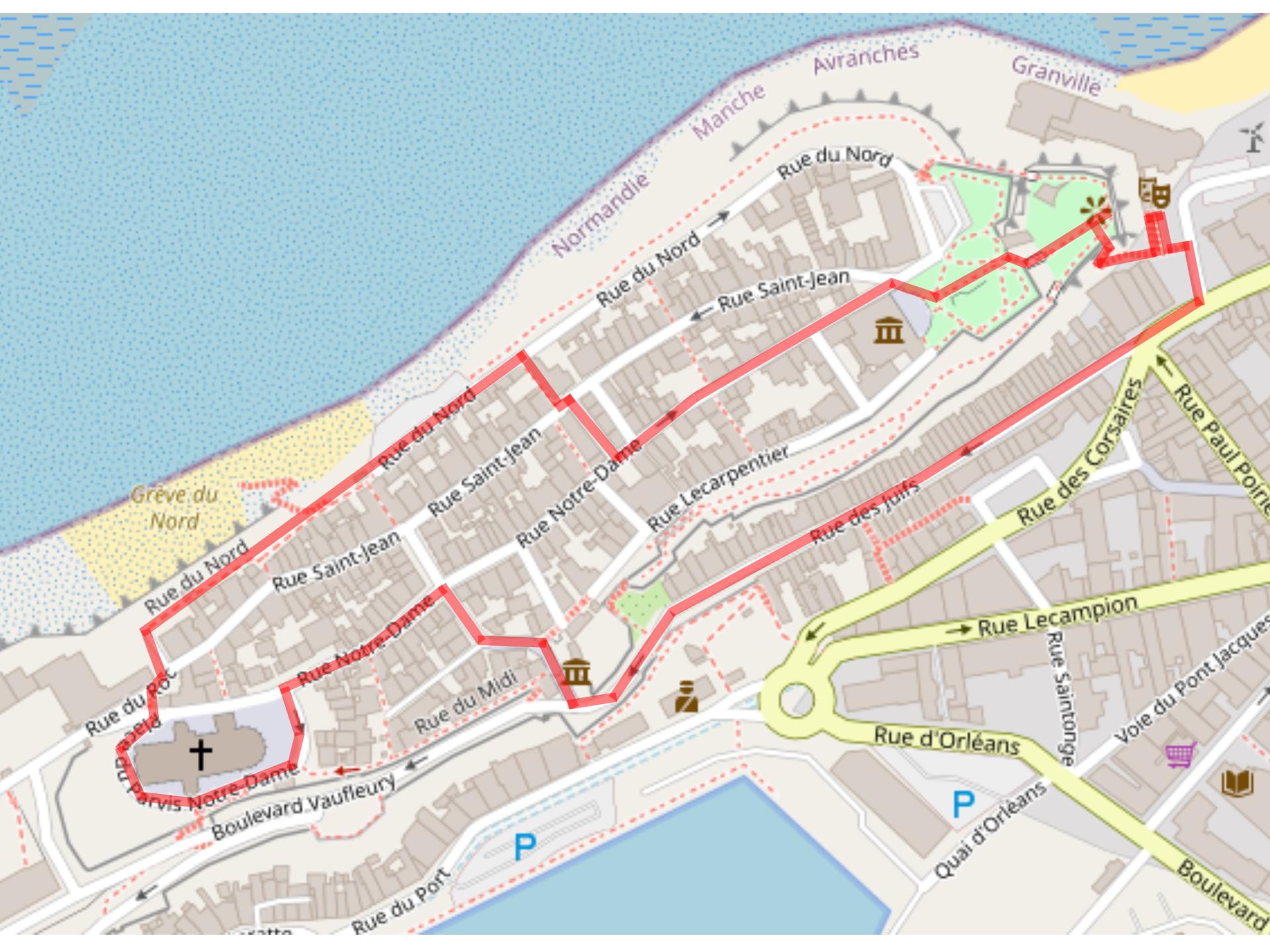 The Upper Town of Granville | Destination Granville Land and Sea